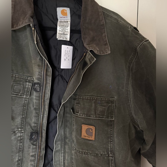Carhartt | Jackets & Coats | Xl Vintage Carhartt Jacket Beautifully ...